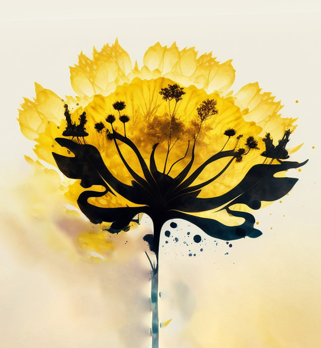 Sundet inside a flower – CHRIS KEEGAN